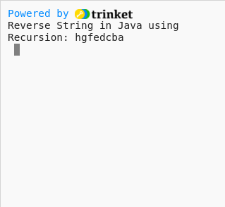 StringReverseExample