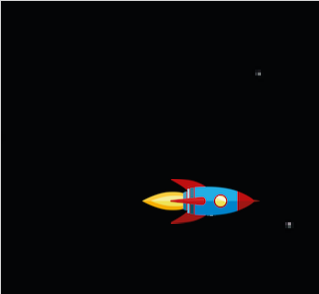 Spaceship trail
