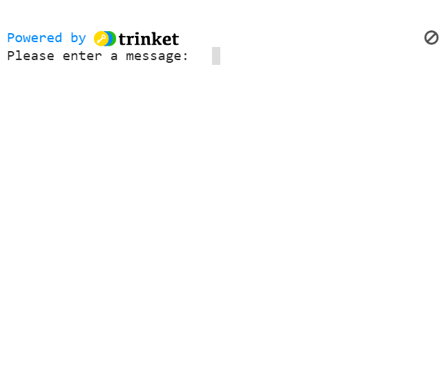 secret message