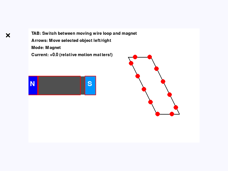 Faraday's Magnet and Wire Loop