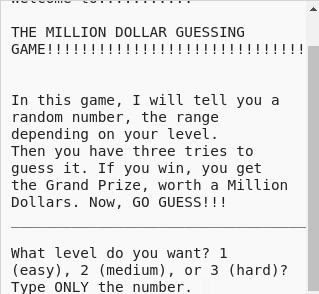 Guessing Game (Test) by sushicatrollz
