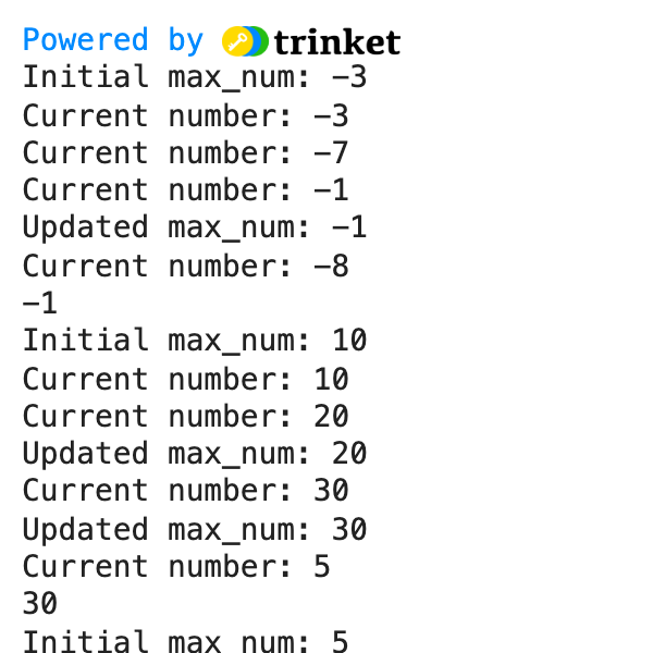 Activity 2 Solution Trinket