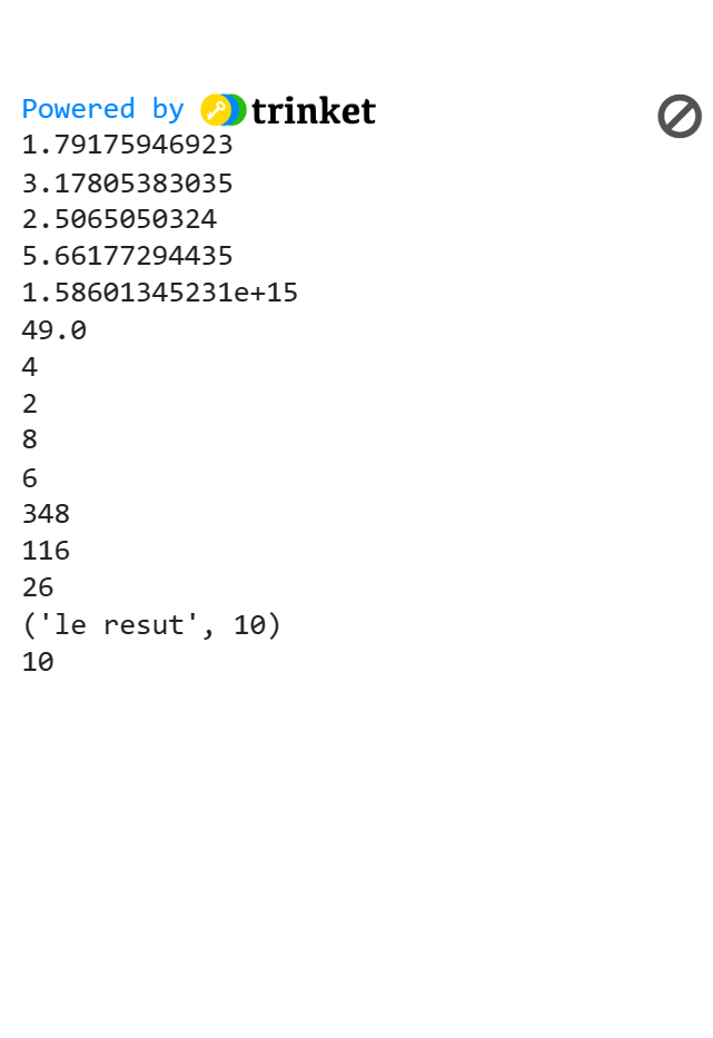 Fonctions