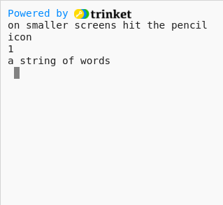 Your Python Trinket