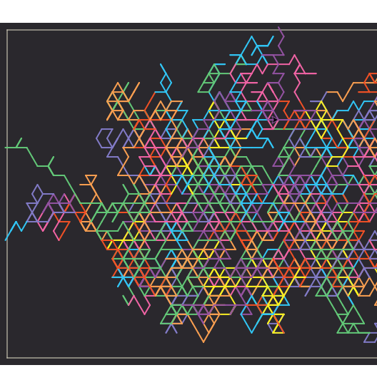 Hexagonal Random Walk