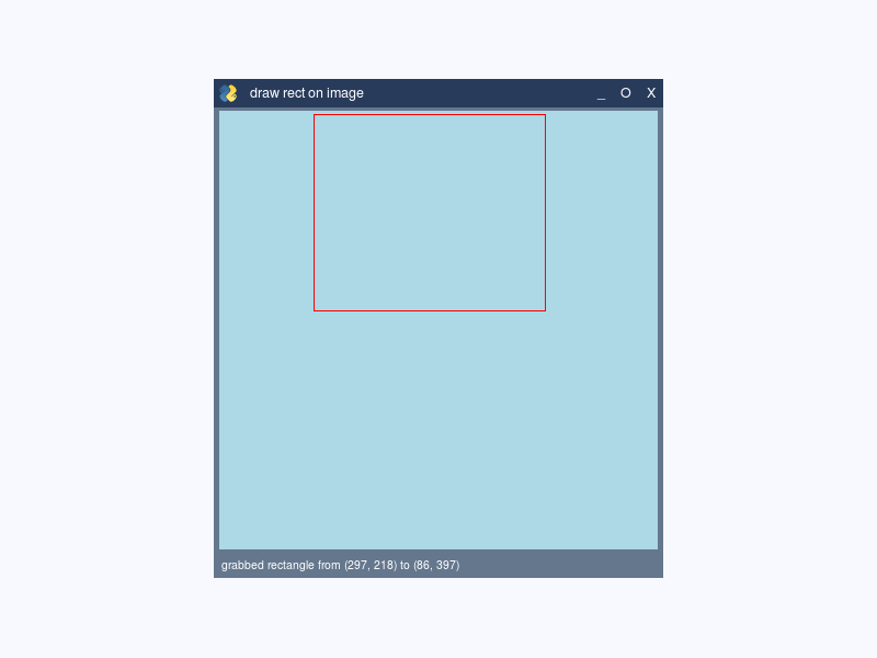 Graph Drag Rectangle