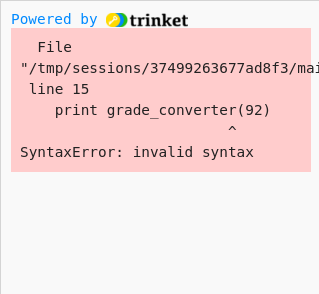Your Python Trinket