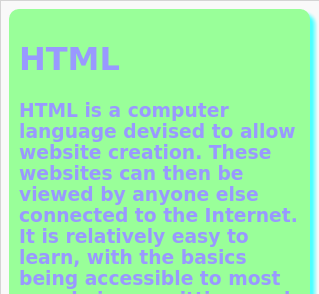 Your HTML Trinket