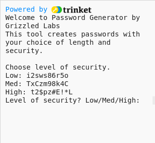 Password Generator