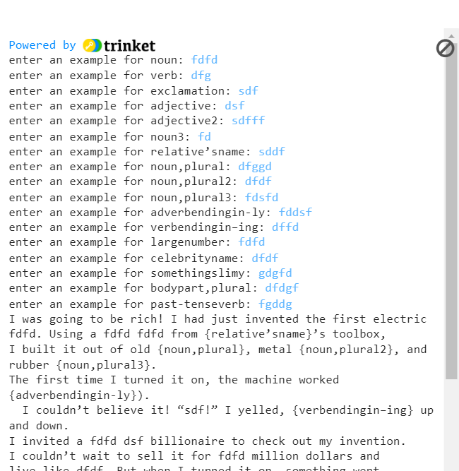 [U2L3] Mad Libs Template