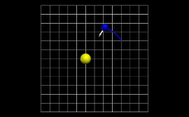 Gravity animation with energy