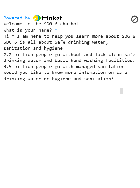 Sdg 6 Chatbot 