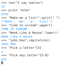 changing text examples